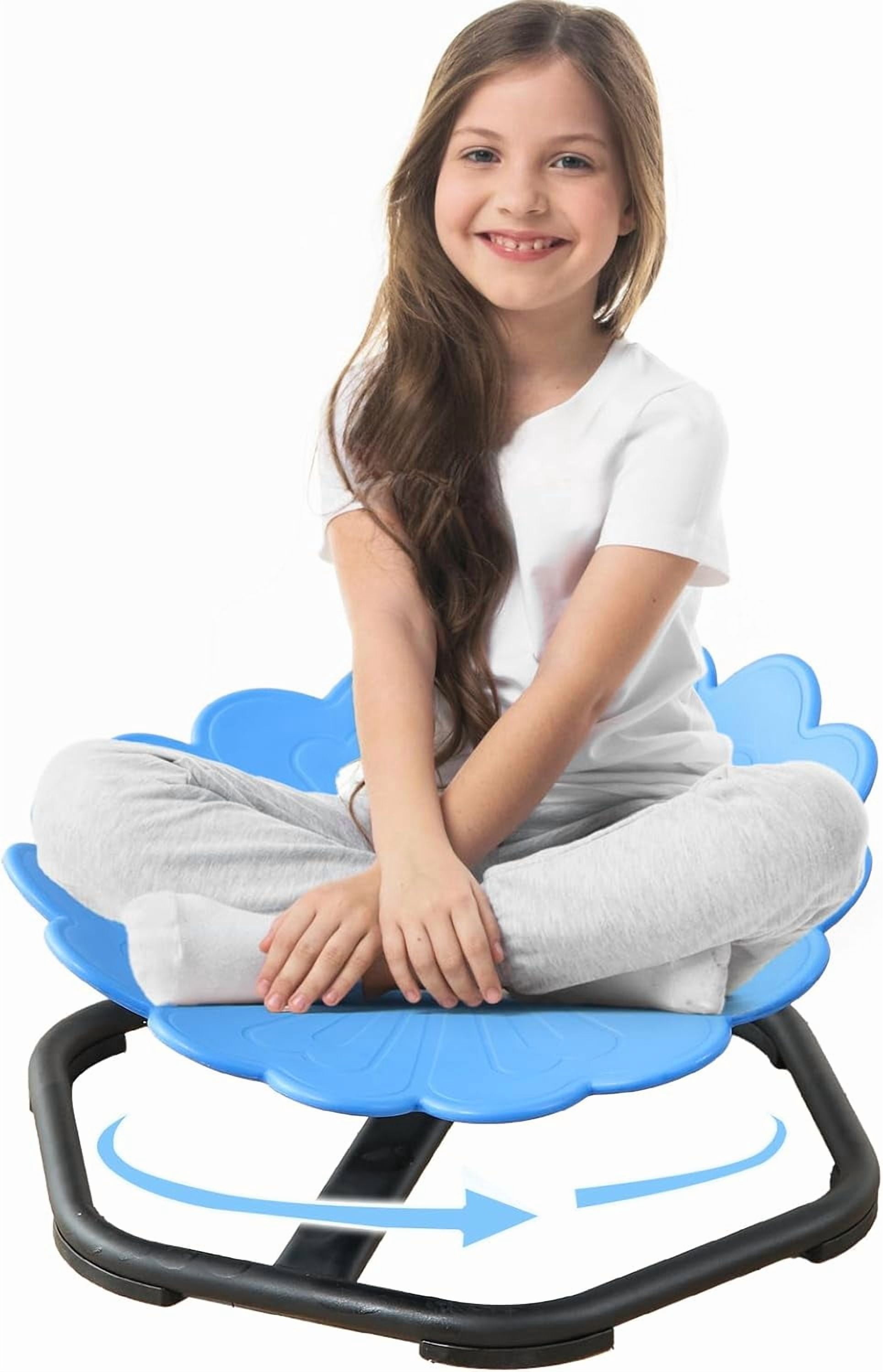 YGJT Kids Sensory Swivel Chair, Spinning Chair for Autistic Kids & ADHD ...