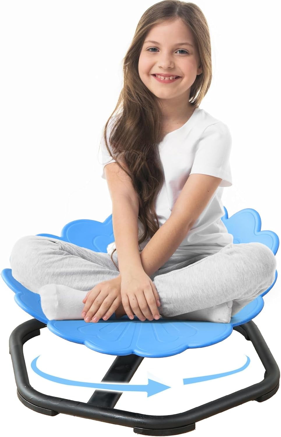 YGJT Kids Sensory Swivel Chair, Spinning Chair for Autistic Kids & ADHD ...