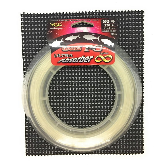 YGK- Fluoro Carbon Ultra Absorber Infini Saltwater Fishing Line ...