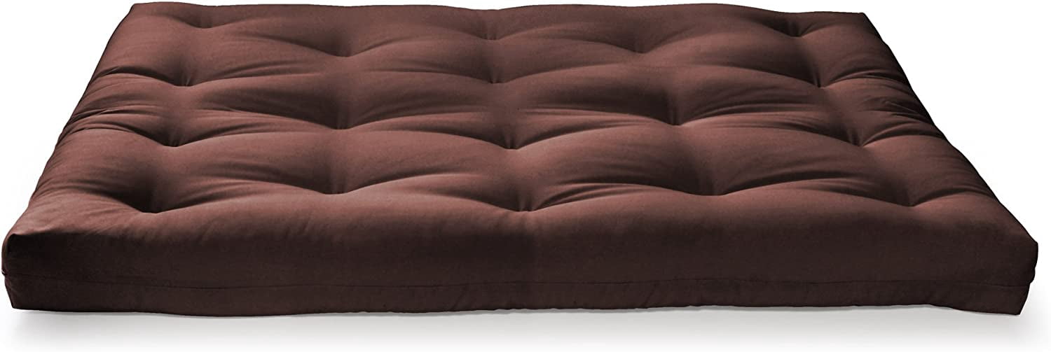 YGL Home Deluxe 8-Inch Futon Sofa Mattress with Inner Spring Made in US ...