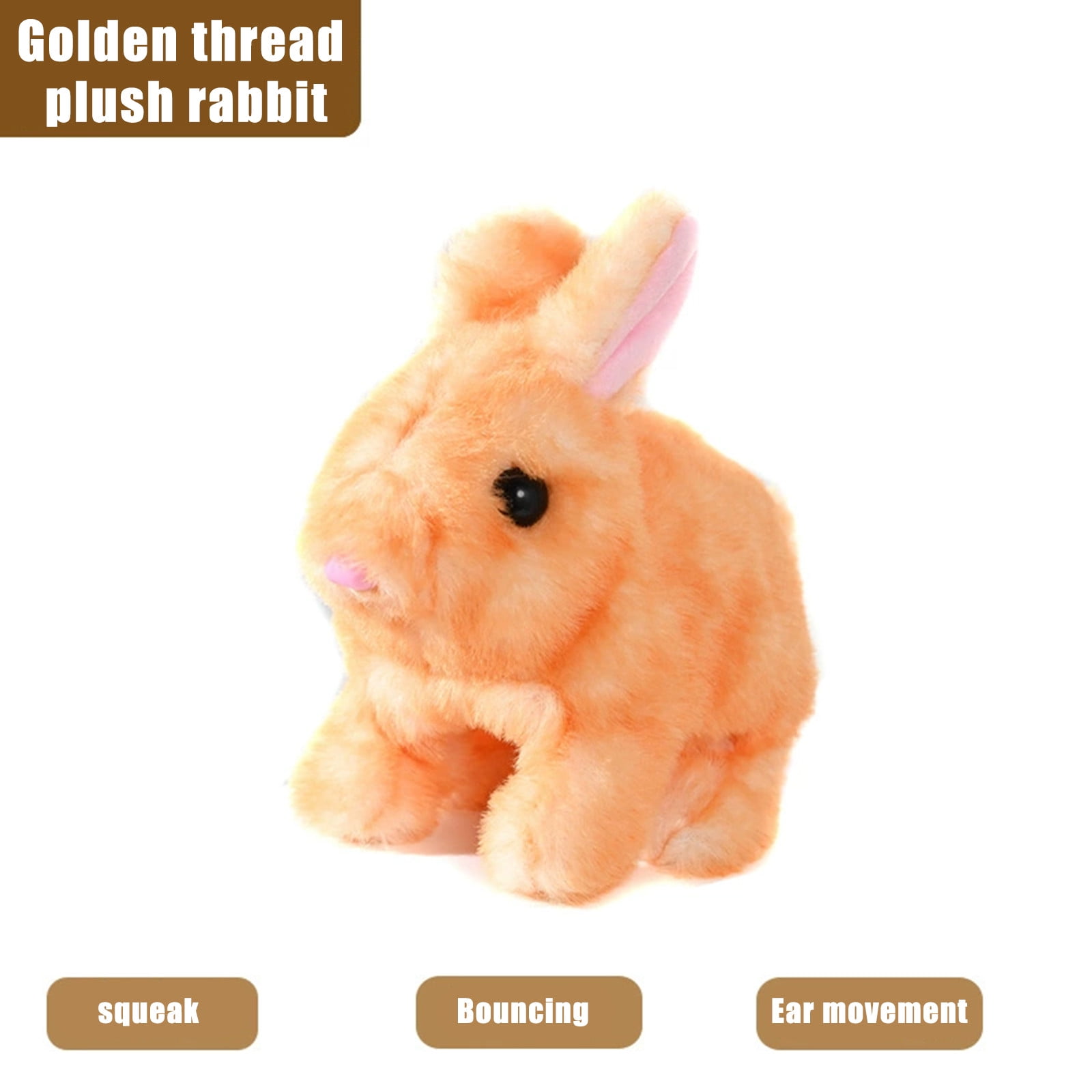 YGUO Dancing Easter Bunny - Hopping Chicks and Bunnies - Furreal Bunny ...