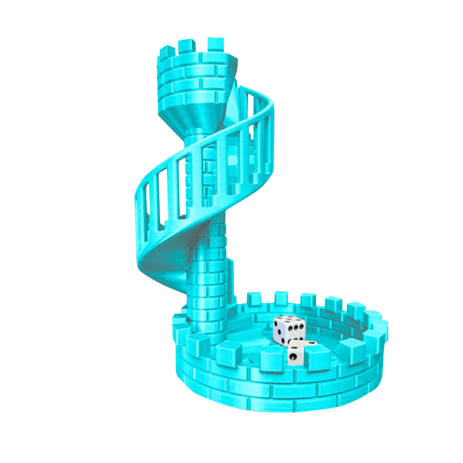 YGUO Dice Roller Tower, Dice Tray, Dice Tower, Dnd Dice Tower, 3D ...