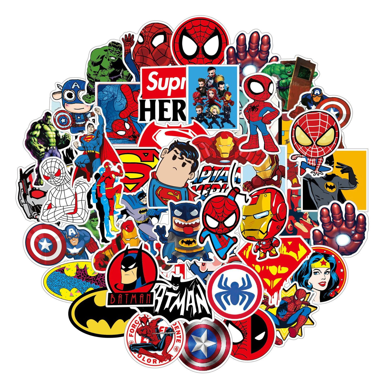 YGUO Spiderman Stickers - Spider Man Sticker - Spiderman Stickers for ...
