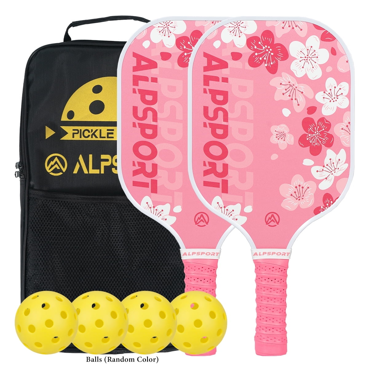 YH Series Glass Fiber Pickleball Paddle, Honeycomb Polymer Core, 2 ...