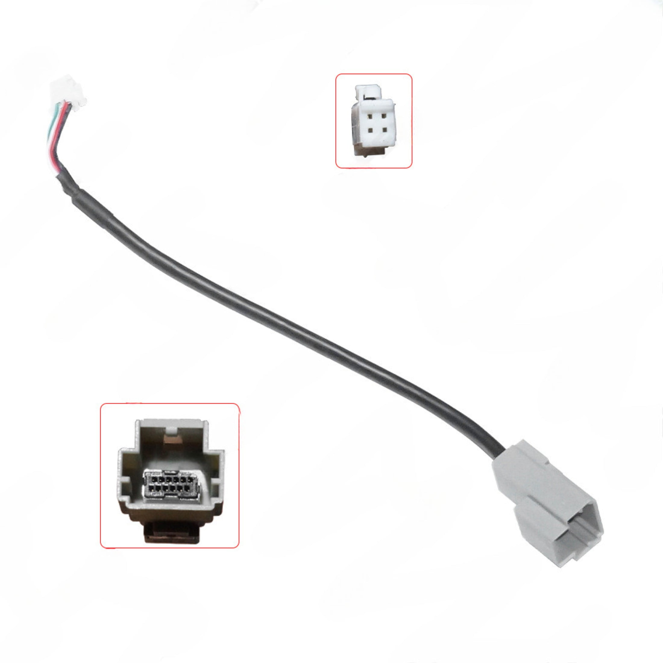 YH-Suitable for 2020 Fiat Strada/Toro 4-pin AUX audio cable, 12 pin adapter cable, car plug ...