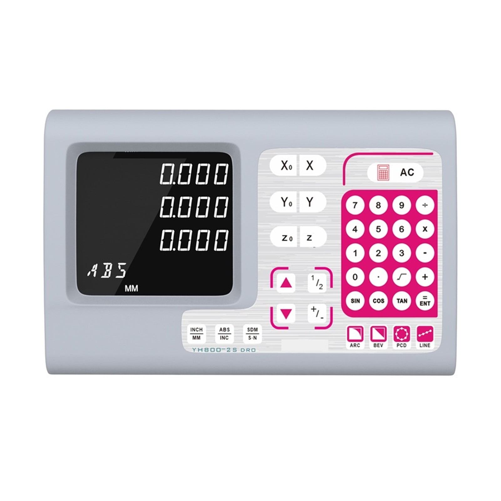 YH800-3S 3 Axis Digital Readout Set Linear Scales Sensor 5U 3PCS Lathe ...