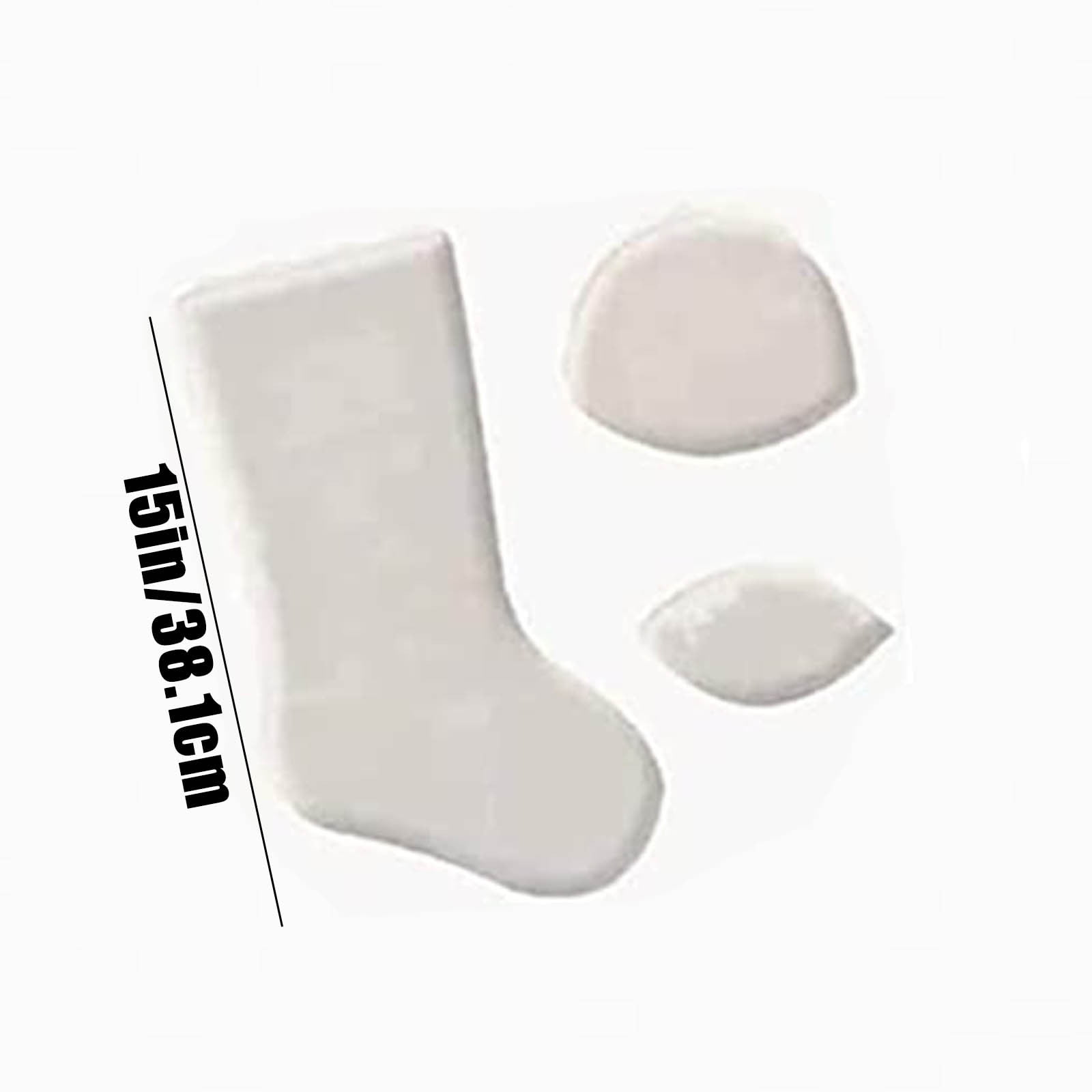 YHAICO Felt Christmas Stocking Decorations Christmas Tree Hand Quilted ...