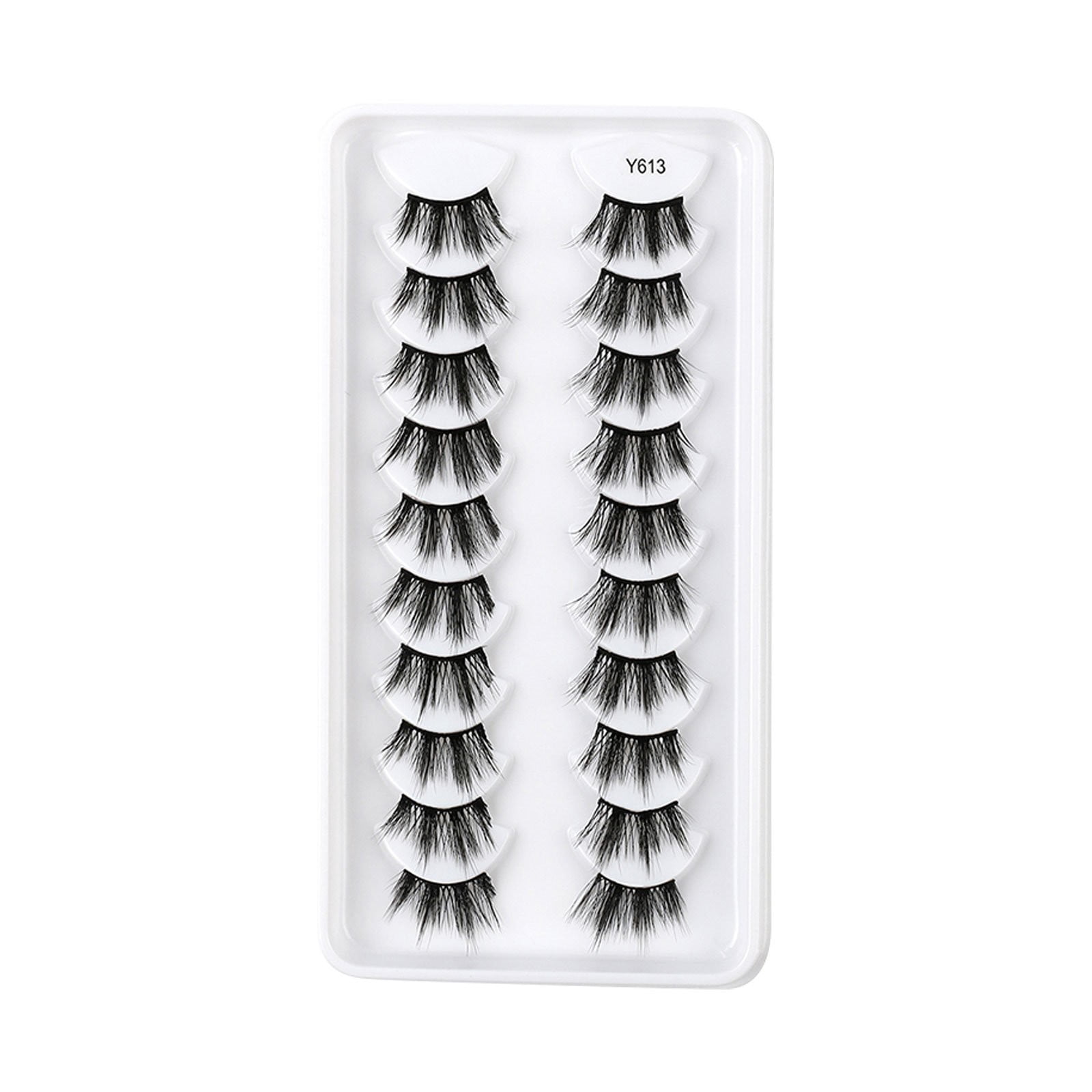 YHAIOGS Lashes by Faces False Lashes with Color Eyelashes Wispies Colored Lashes Dramatic Strip ...