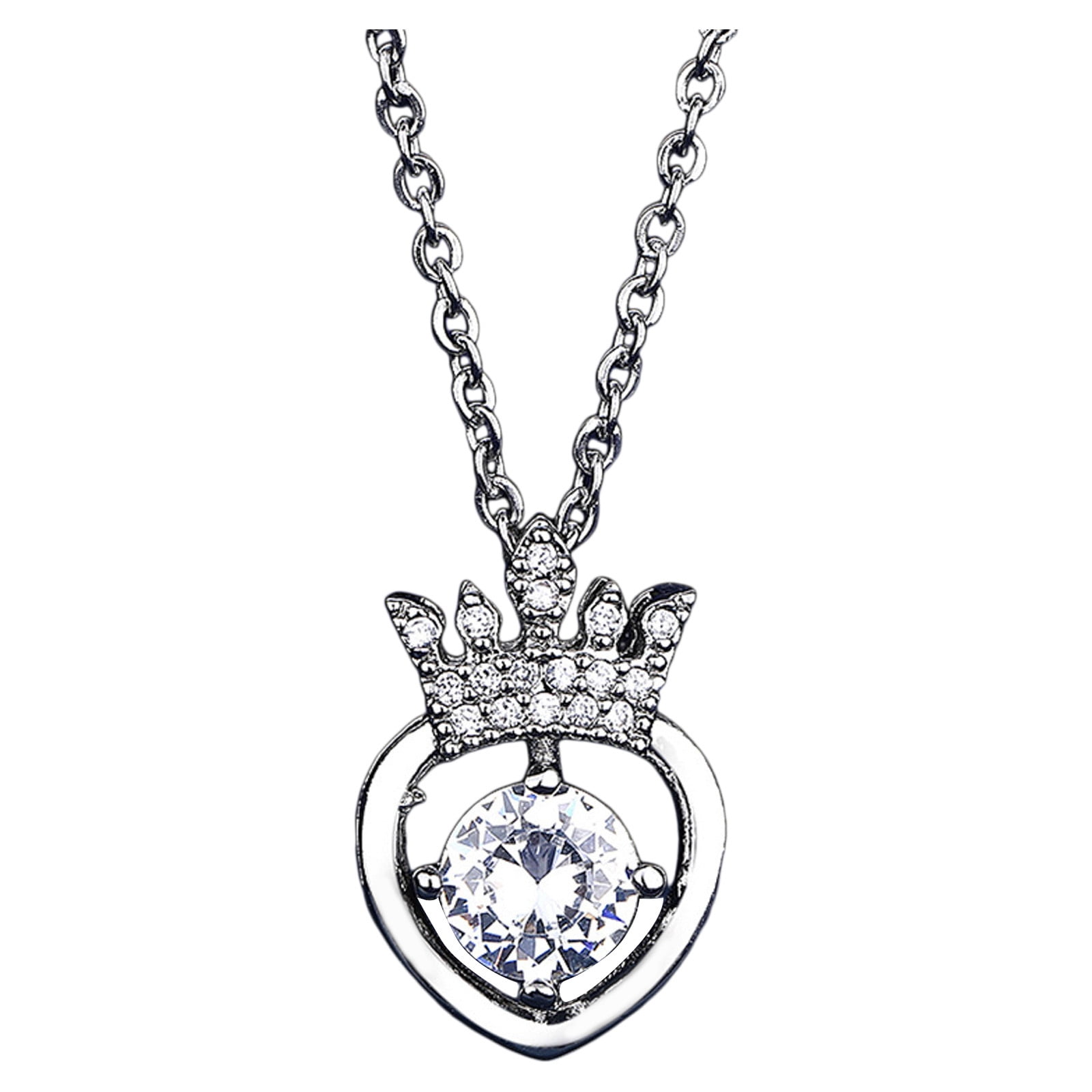 Yhaiogs Modern Art Necklace For Women Beating Love Heart Necklace Shiny