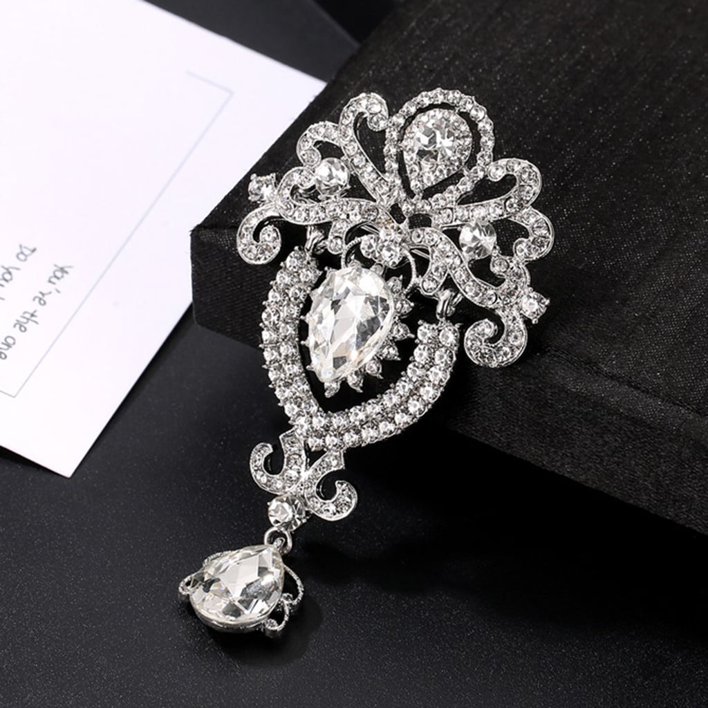 YHAIOGS Women Brooches Bulk Set Rhinestone Crystal Vintage Butterfly ... YHAIOGS Women Brooches Bulk Set Rhinestone Crystal Vintage Butterfly ...