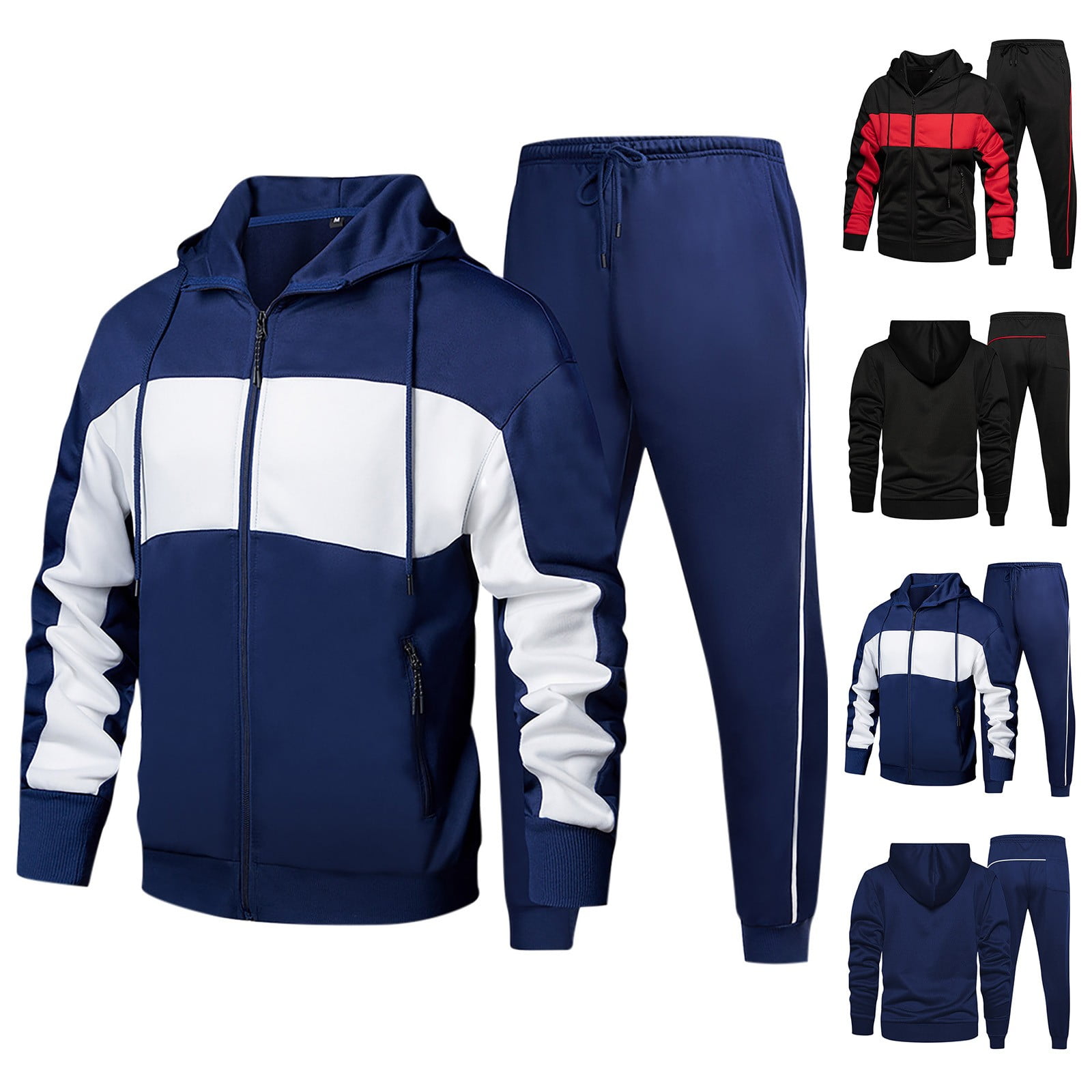 YHAJDS Men Outfit Sets 2 Piece Sets for Men Sets 2 Piece Outfits Fall ...
