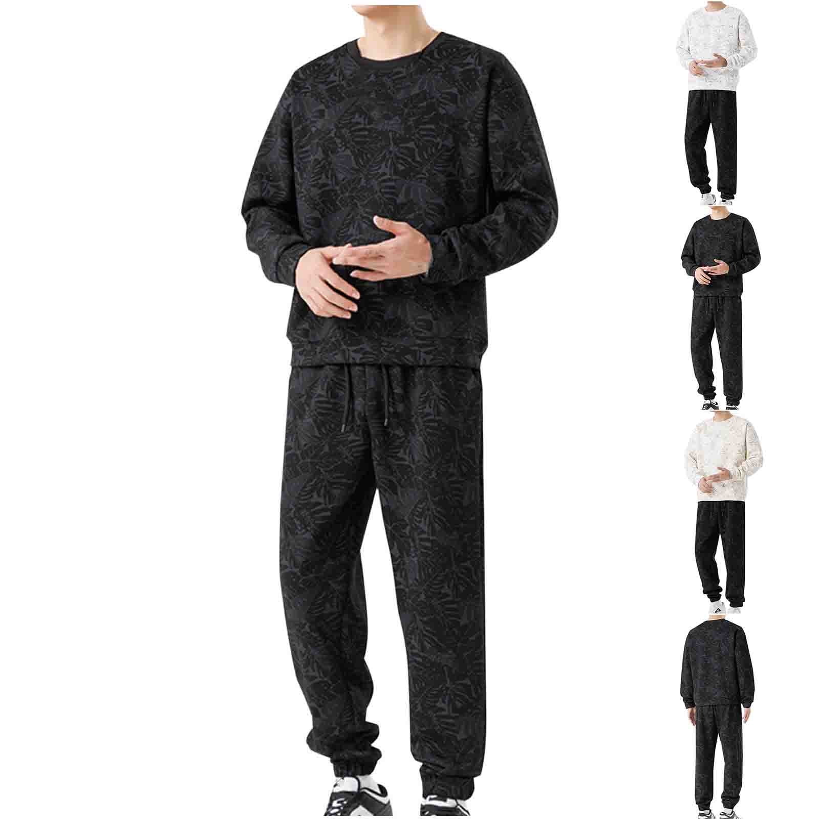 YHAJDS Men Outfit Sets 2 Piece Sets for Men Sets 2 Piece Outfits Fall ...