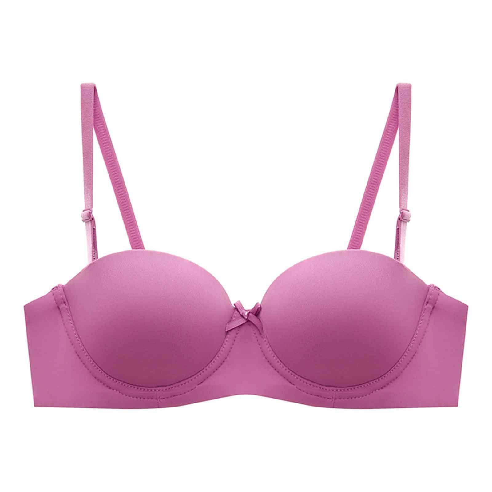 YHGFVOKJ Bras for Women Soft Wireless Lightly Lined Comfort Bra Ultra ...