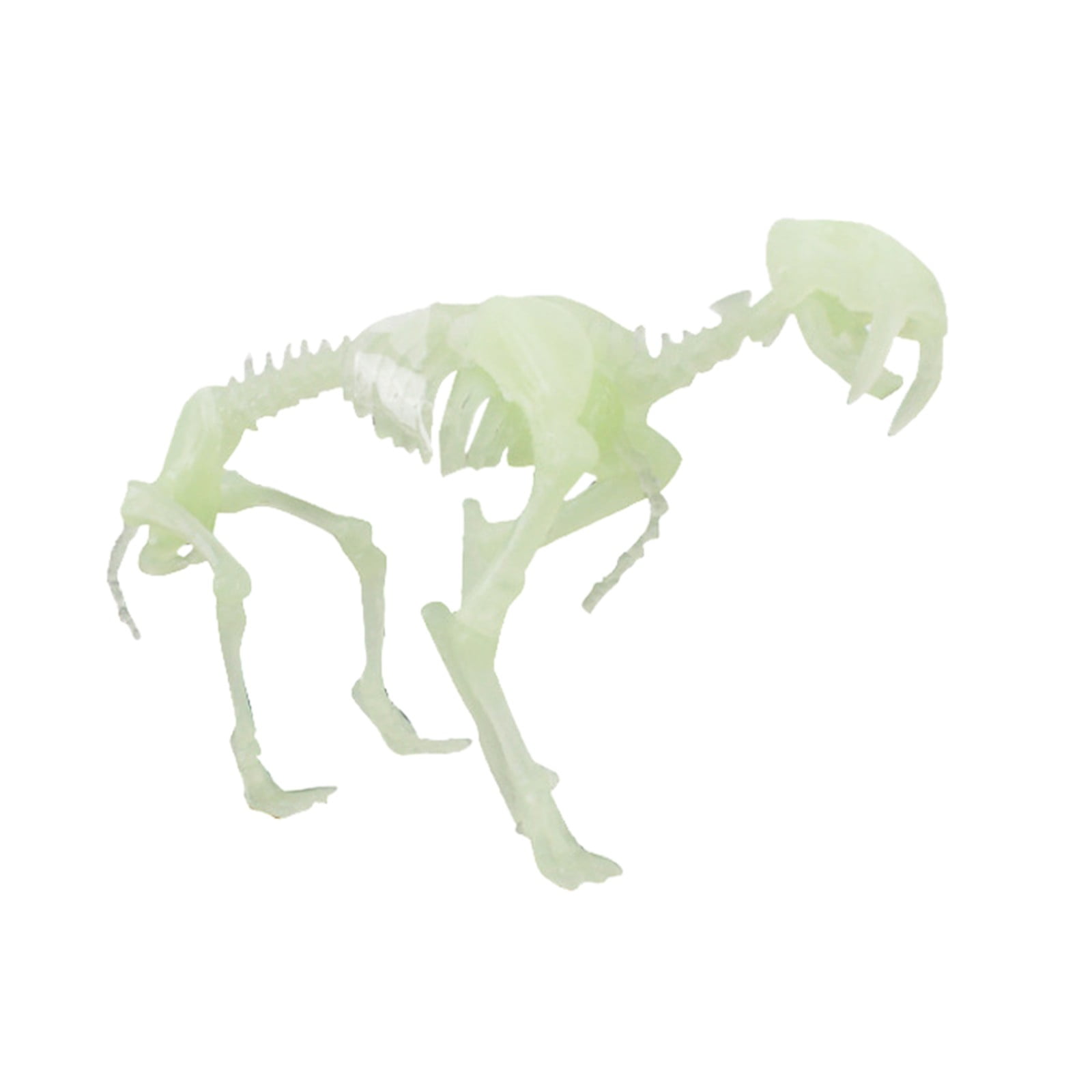 YHGFVOKJ Halloween Decorations Glow in The Dark Dinosaur Skeleton Model ...