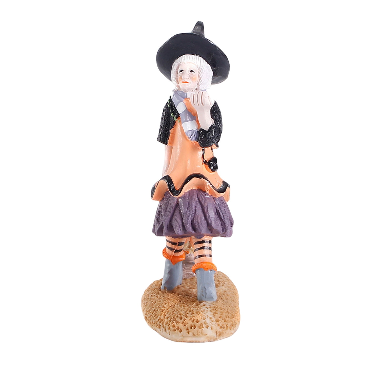 YHGFVOKJ Halloween Witch Figurines Book Shelf Desk Decors Ornaments ...