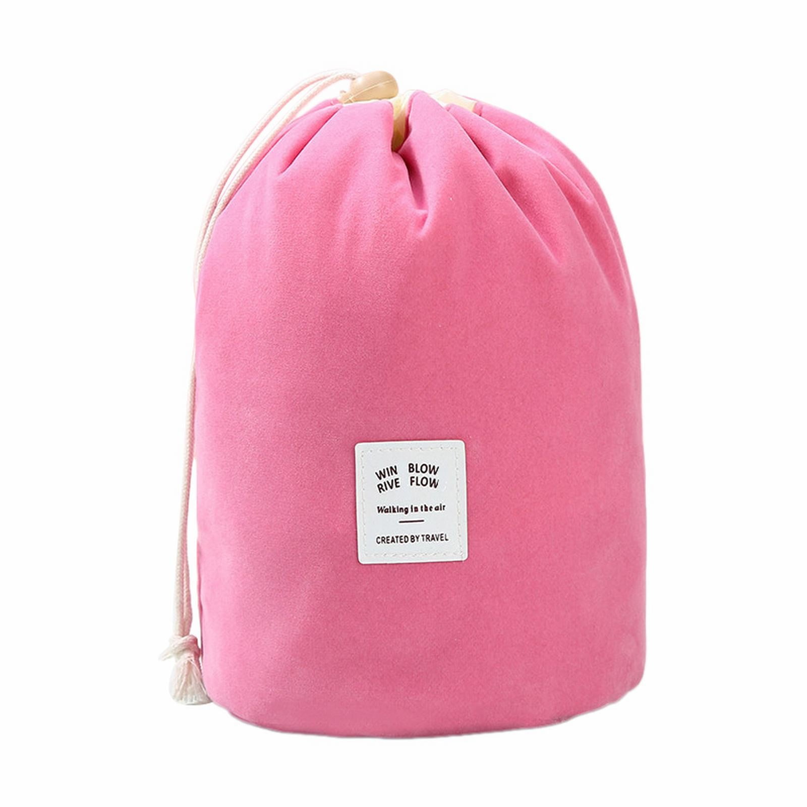 YHGFVOKJ Portable Cosmetic Bag Drawstring Makeup Bag Women Cosmetics ...