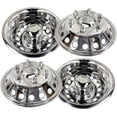 YHH 4Pcs 16" Stainless Steel Wheel Simulators for Sprinter Van 2007 ...