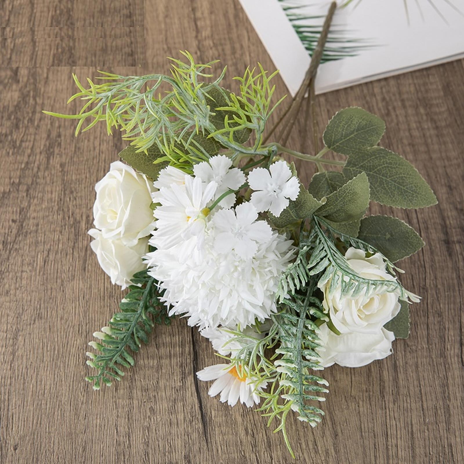 YHPOIJ Artificial flowers,Home Decor Artificial Flowers ArtificialSilk ...