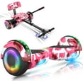 YHR Hoverboard with Seat Attachment - Go Kart Conversion Kit - 6.5 ...