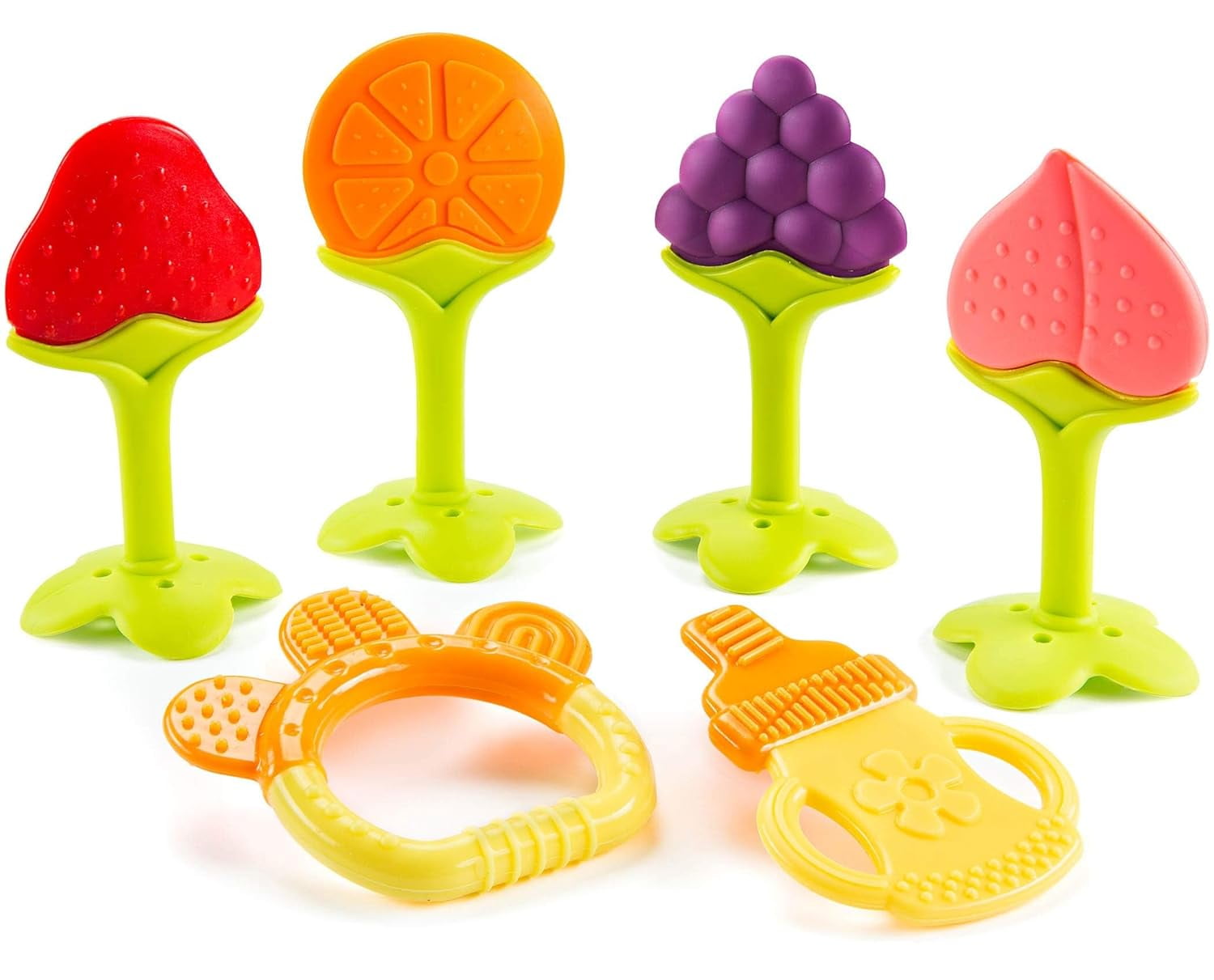 YHRY Baby Teether Toys for Babies 0-6 Months, Newborn Infant Baby ...