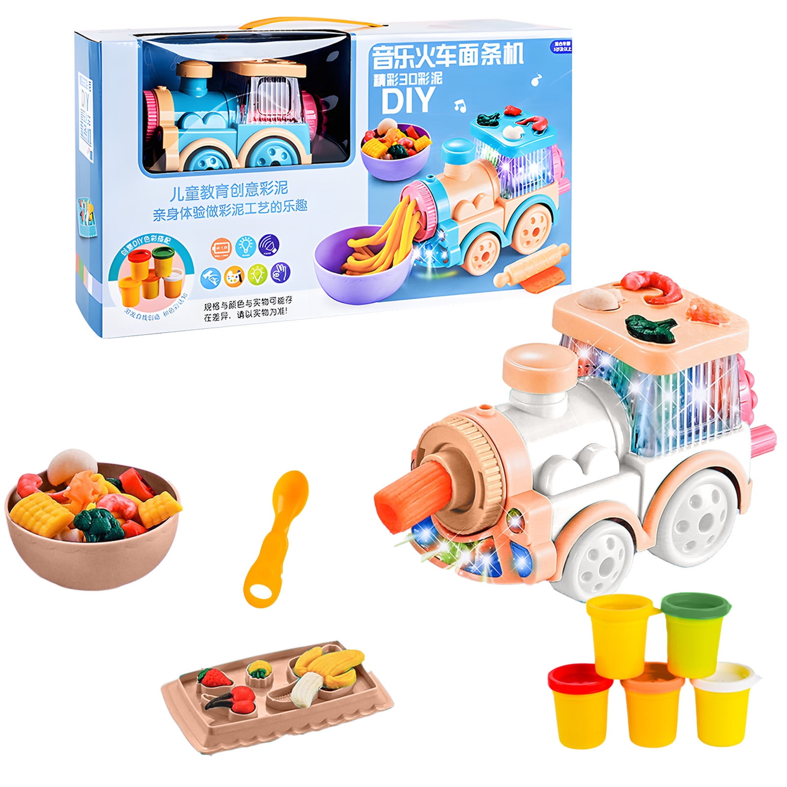 YHWJZYF Kitchen Toy Set,Color Dough Kitchen Creations Set Art Crafts ...