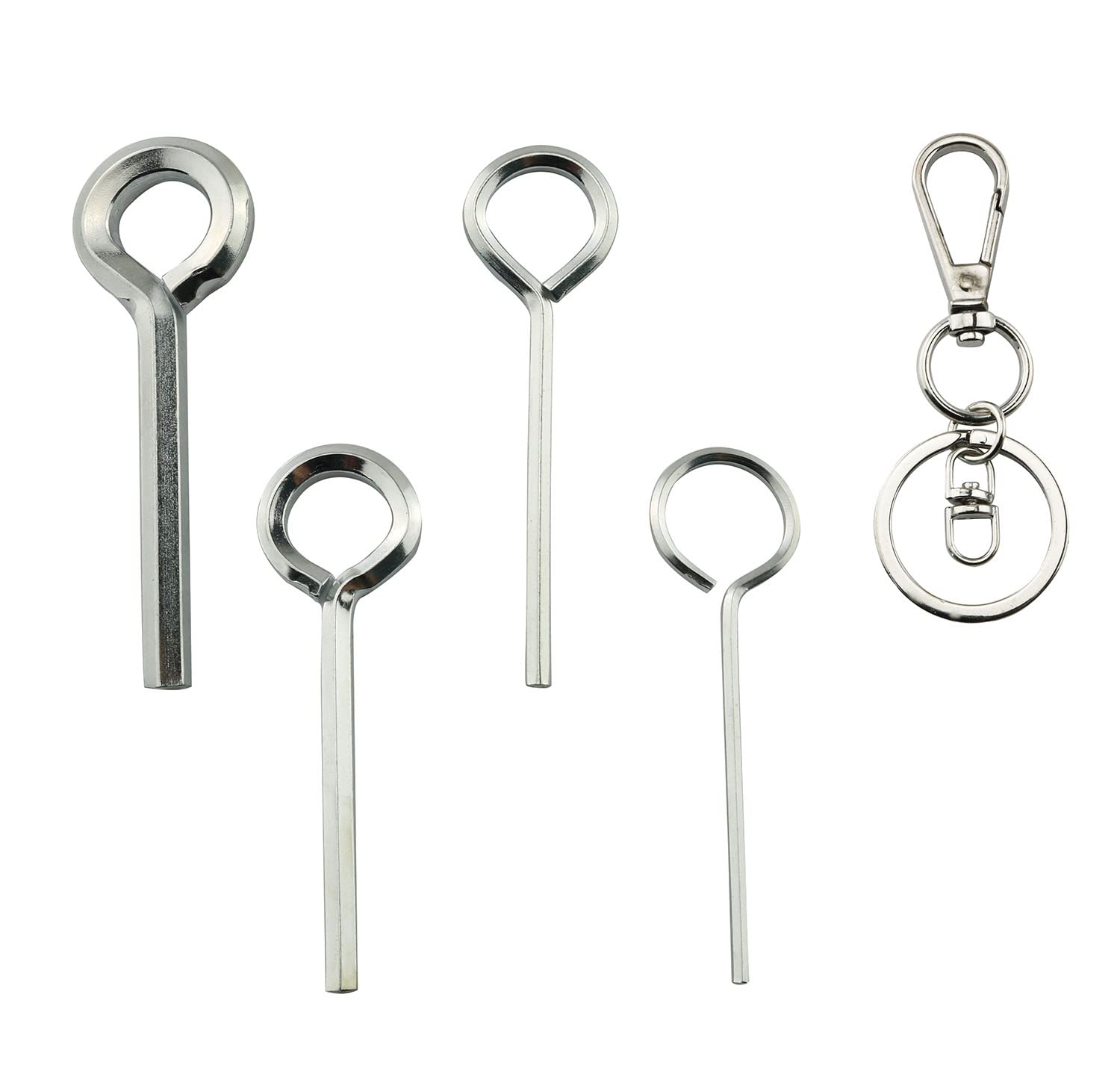 YHXiXi 5IN1 Ring Allen Wrench Set - 5/64" 1/8" 5/32" 7/32" Allen Key ...