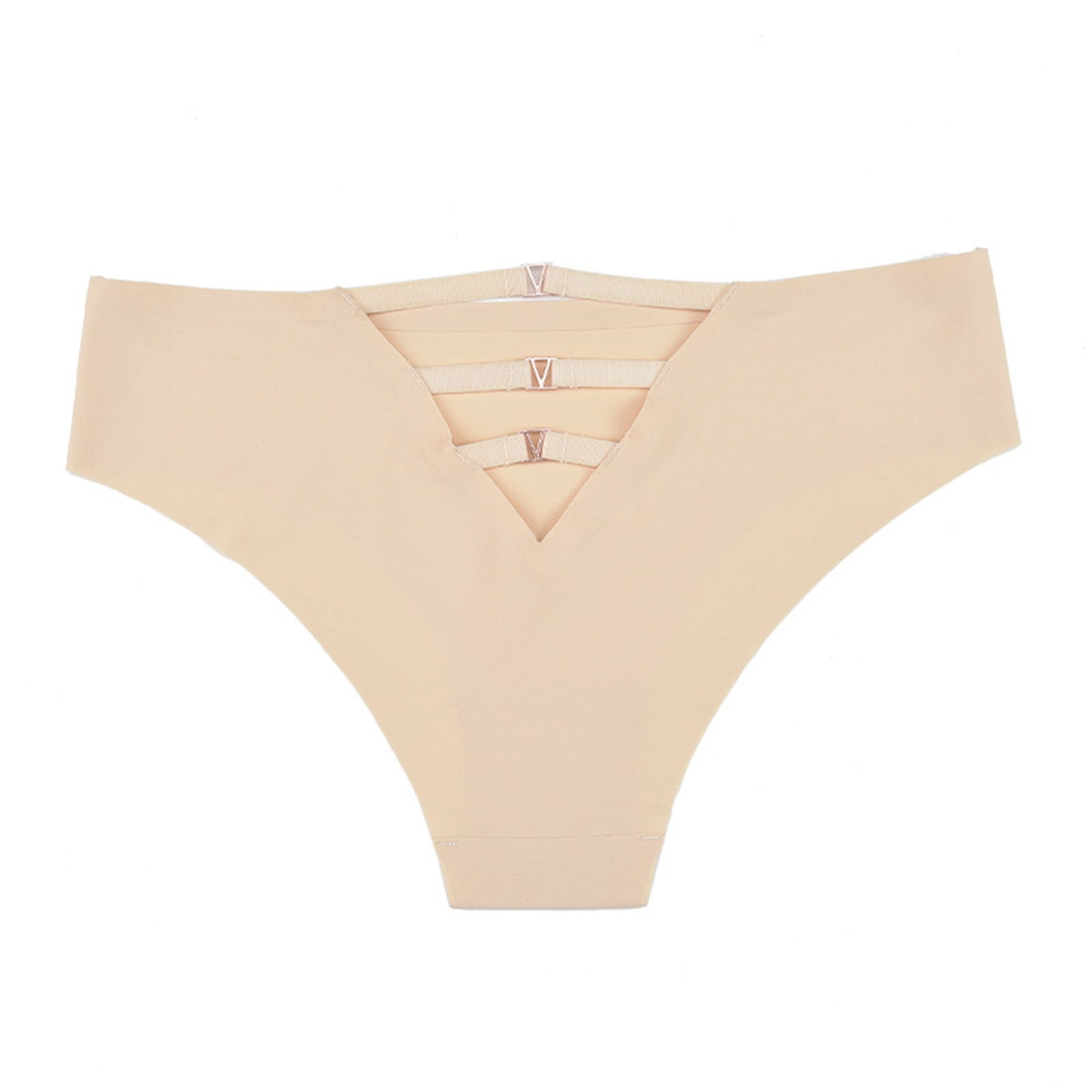 YI YI No Show Seamless Thongs for Women Ladies Underwear Panties ...