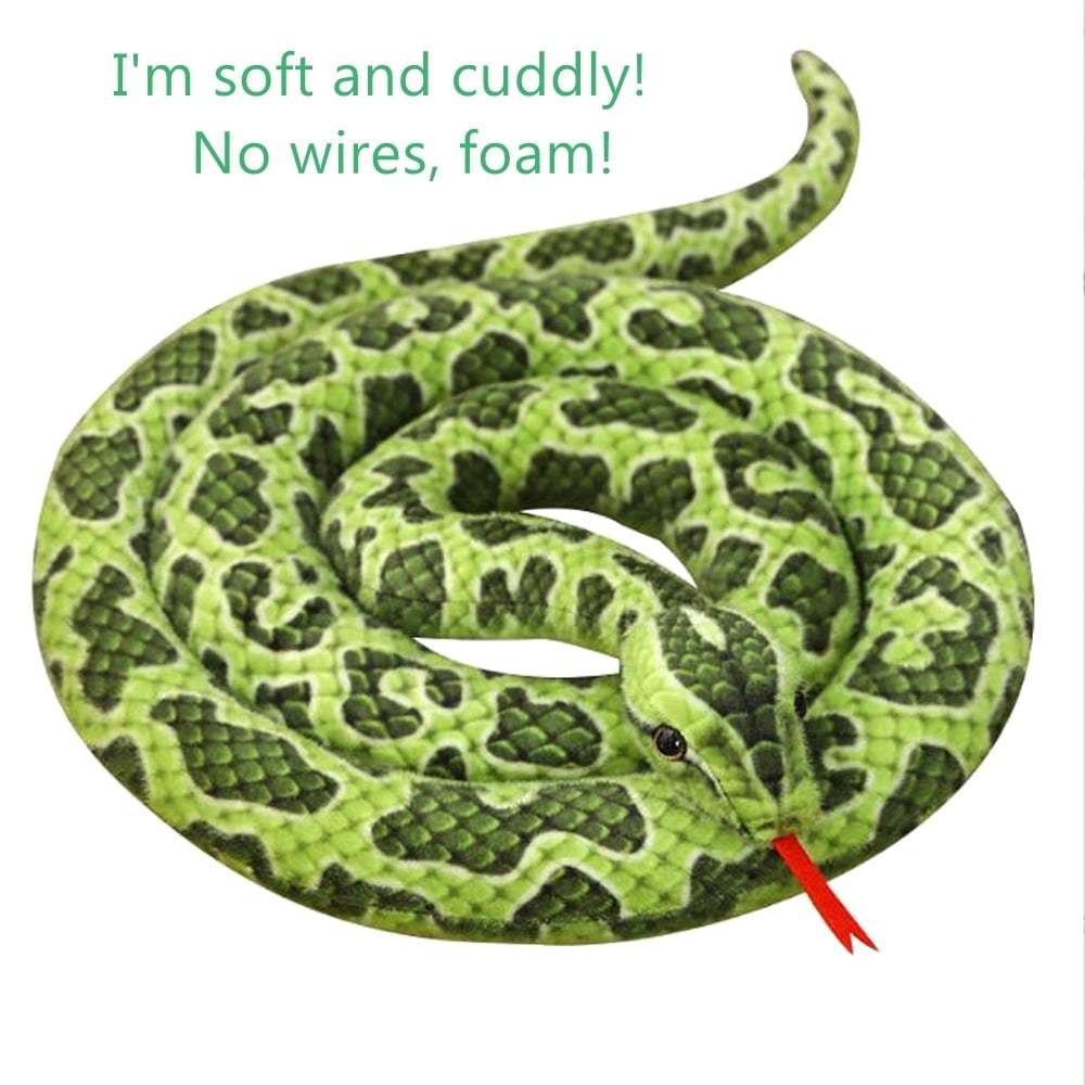 YICUCI Stuffed Snake Animal, Snake Plush, Toy Snakes for Kids, Giant ...