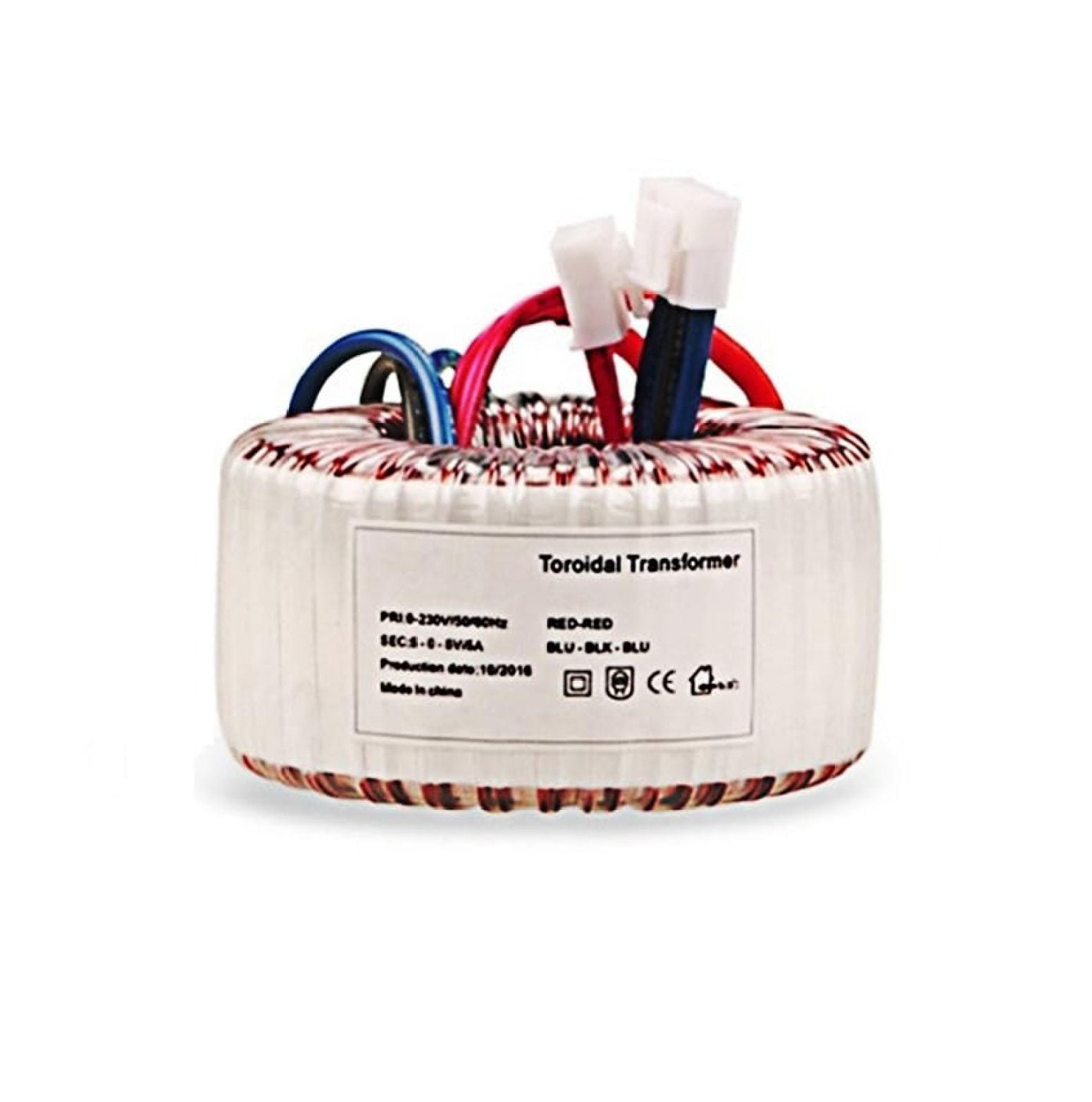 YIDOADFEAP 50VA Toroidal Transformer, Single Phase Stable Toroidal ...