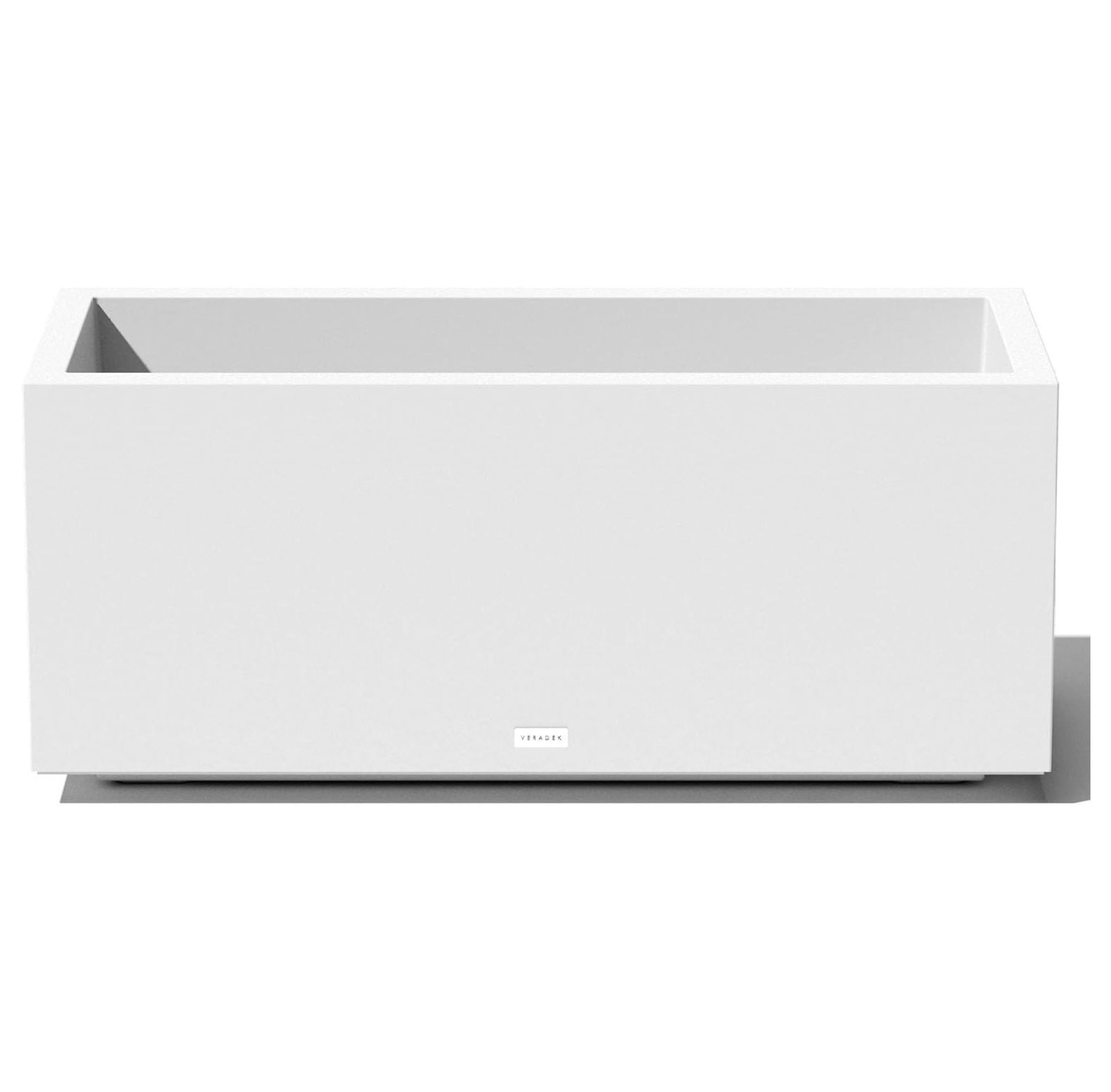 YIDOADFEAP Block Series Long Box Planter - Large Rectangular Planter ...