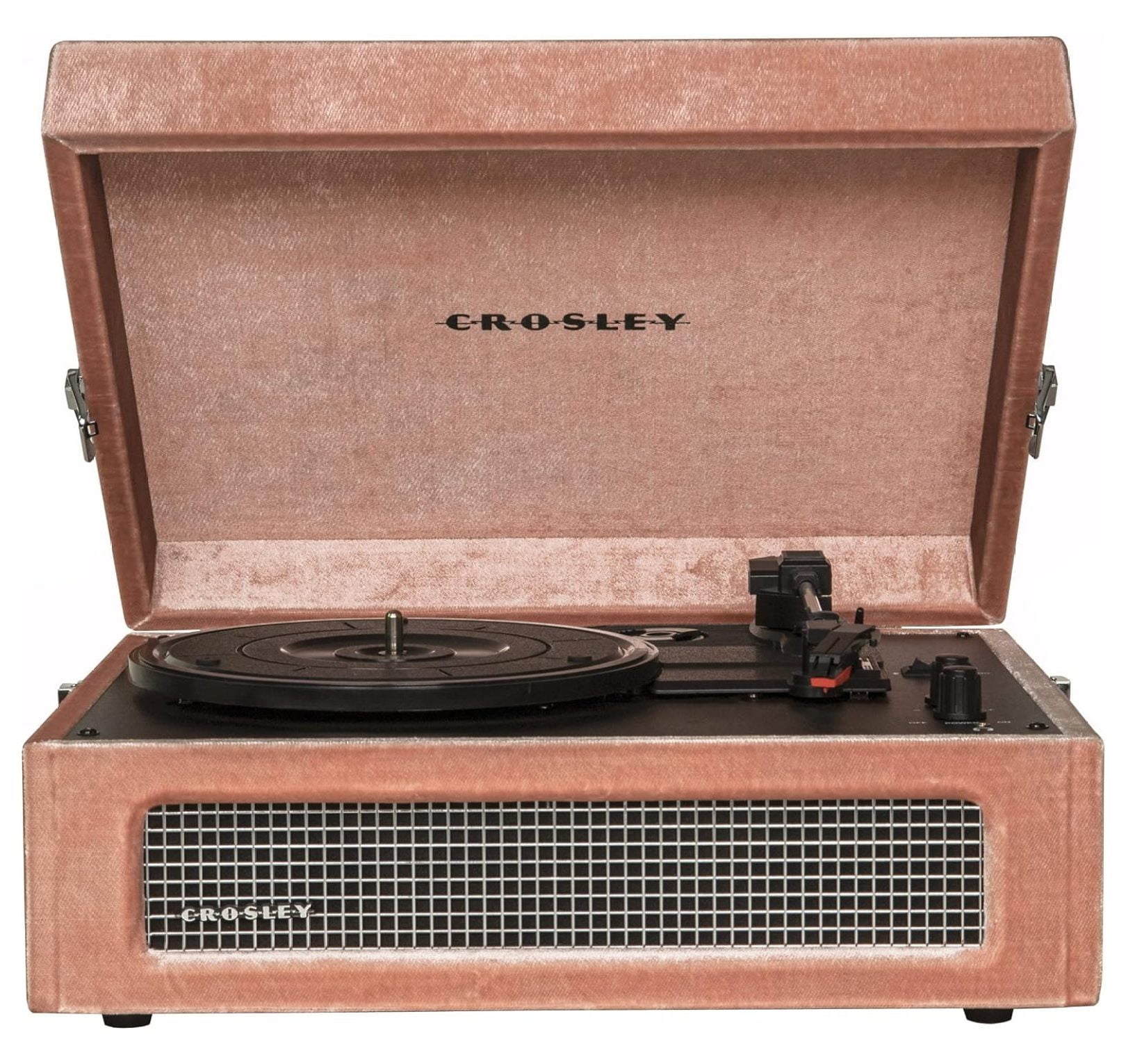 YIDOADFEAP CR8017U-DR1 Voyager Vintage Portable Vinyl Record Player ...