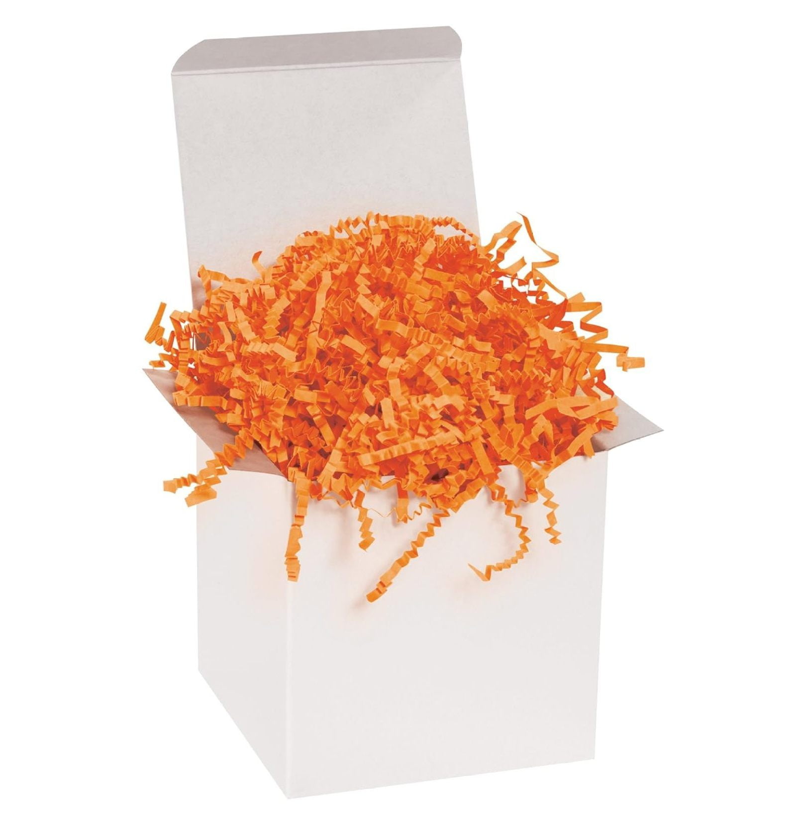 YIDOADFEAP Crinkle Cut Paper Shred Filler, Orange, (1 Case of 10 Lbs ...