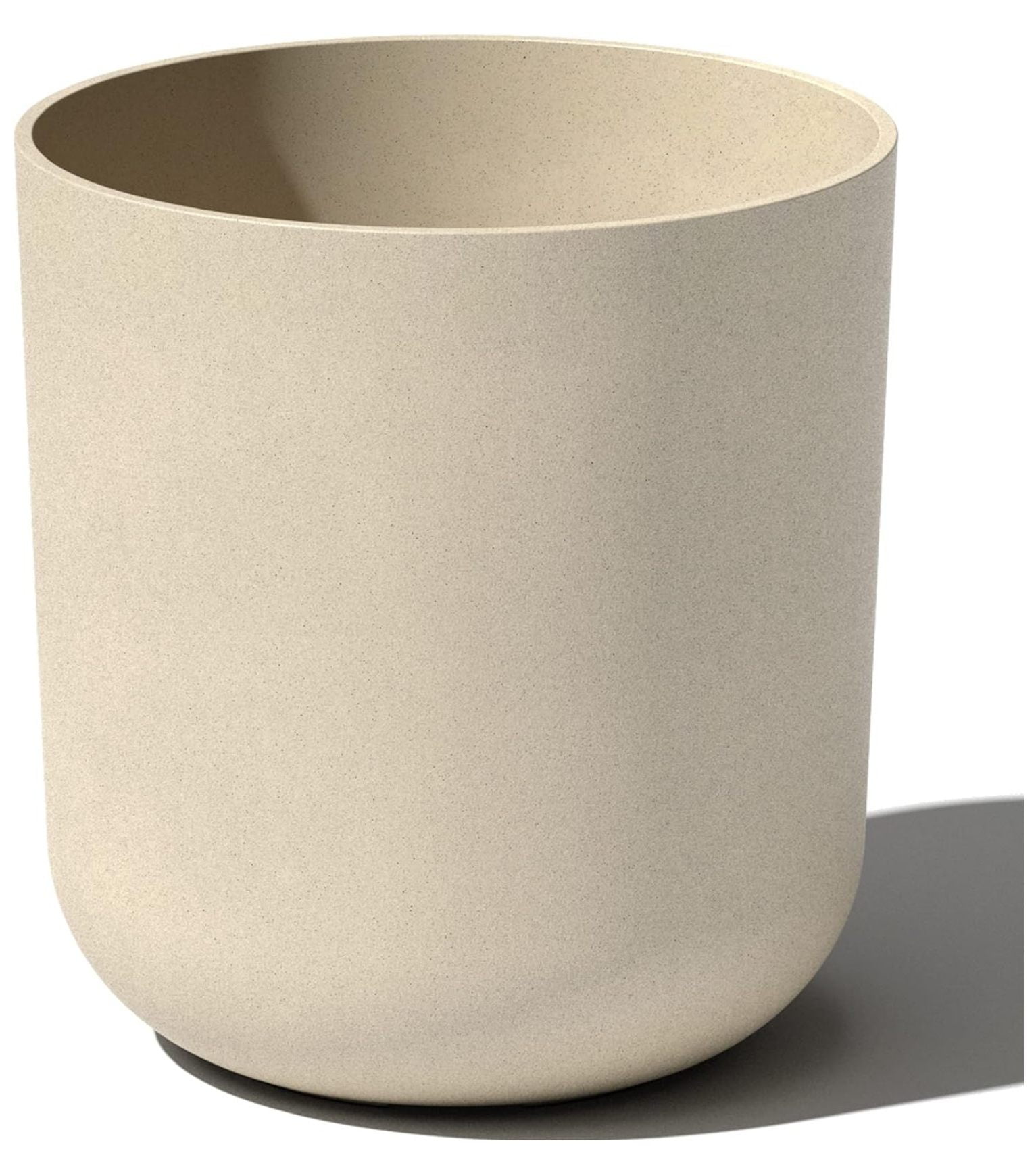 YIDOADFEAP Round Lima Plastic Planter Pots for Indoor/Outdoor Garden ...