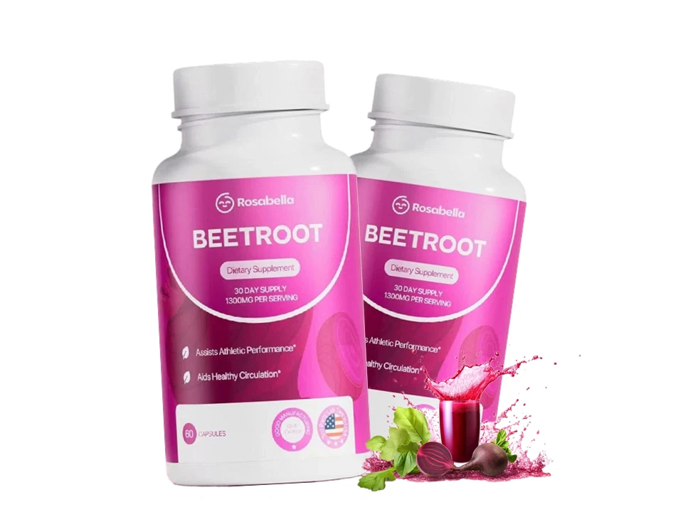 YIEEE Natural -sugar- beet, Natural Energy & Endurance Support 60 Pcs ...