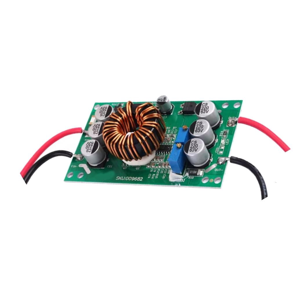 YIEMEEN 10-60V to 12-60V Step Up Drive Power Board 600W Boost Converter ...