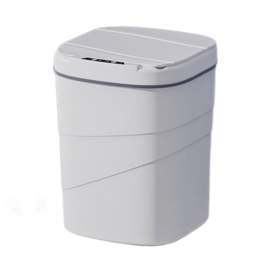 YIEMEEN 14L Automatic Waste Container Light Feature Twist Protect Three ...