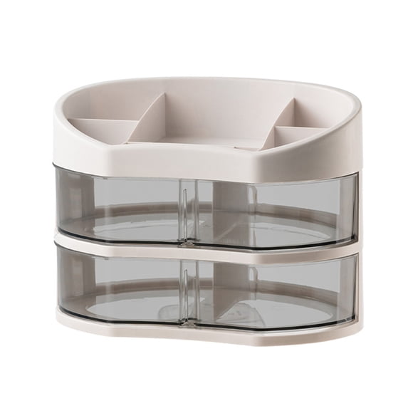 YIEMEEN 2/3 Tiers Desktop Makeup Organizer Large Capacity Cosmetic ...