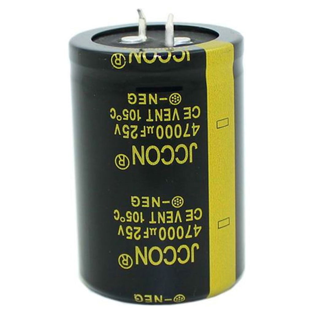 YIEMEEN 25V 47000uF Super Farad Capacitor 35 x 50mm Long Foot Low ESR ...