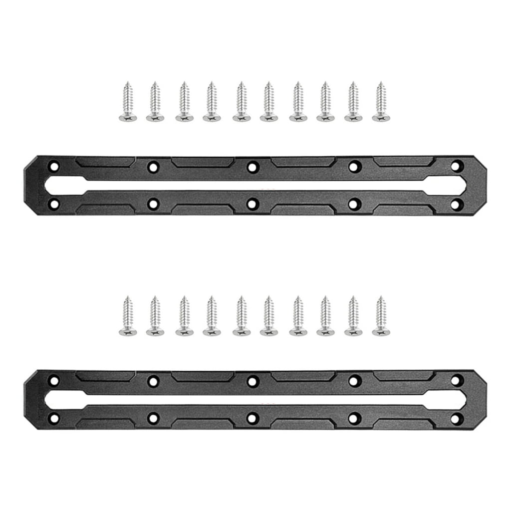 YIEMEEN 2set Kayak Slide Track Rail Bracket Kayak Low Profile Track for ...