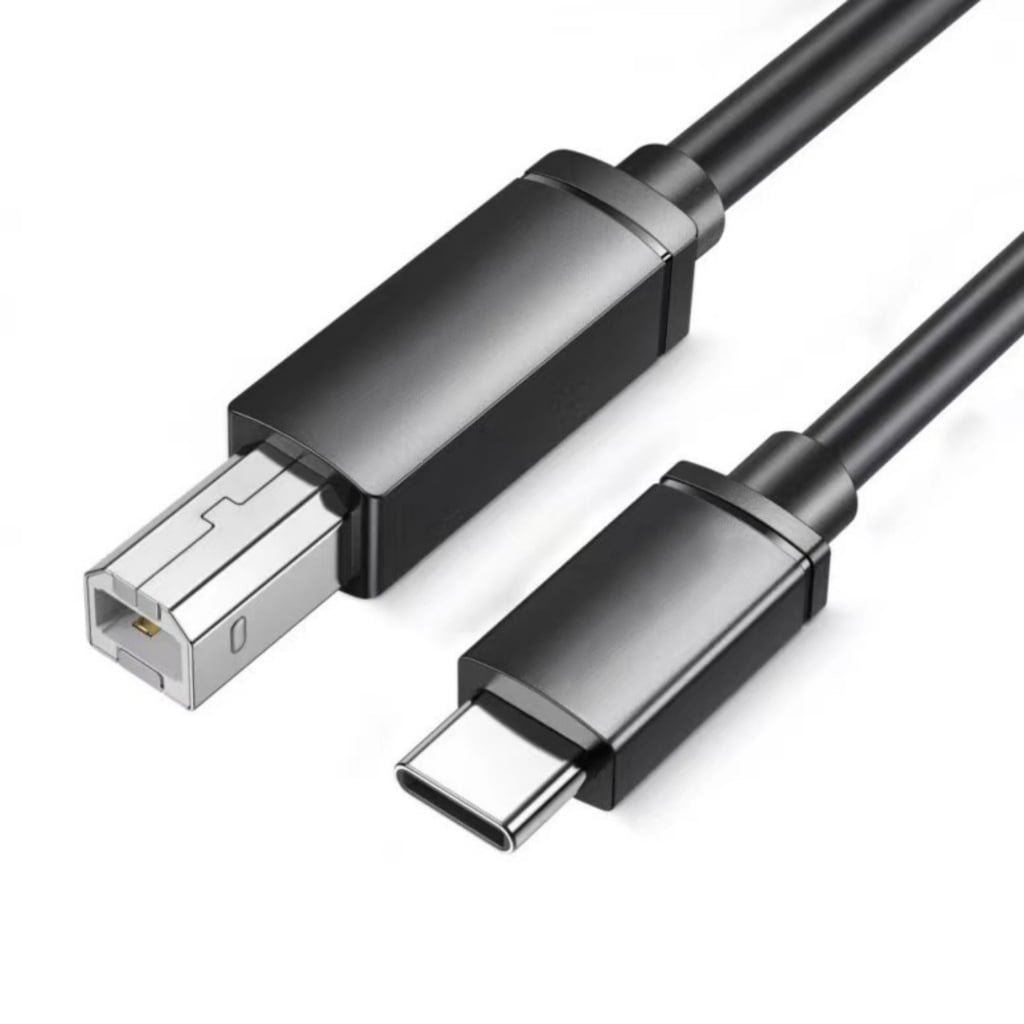 YIEMEEN 50cm 1m 1.5m 2m 3.0m USB Type C to USB 2.0 Printer Cable Square ...