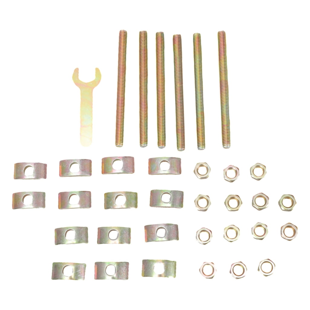 YIEMEEN 6/12Pcs Threaded Fastener Set for Countertops and Staircases ...