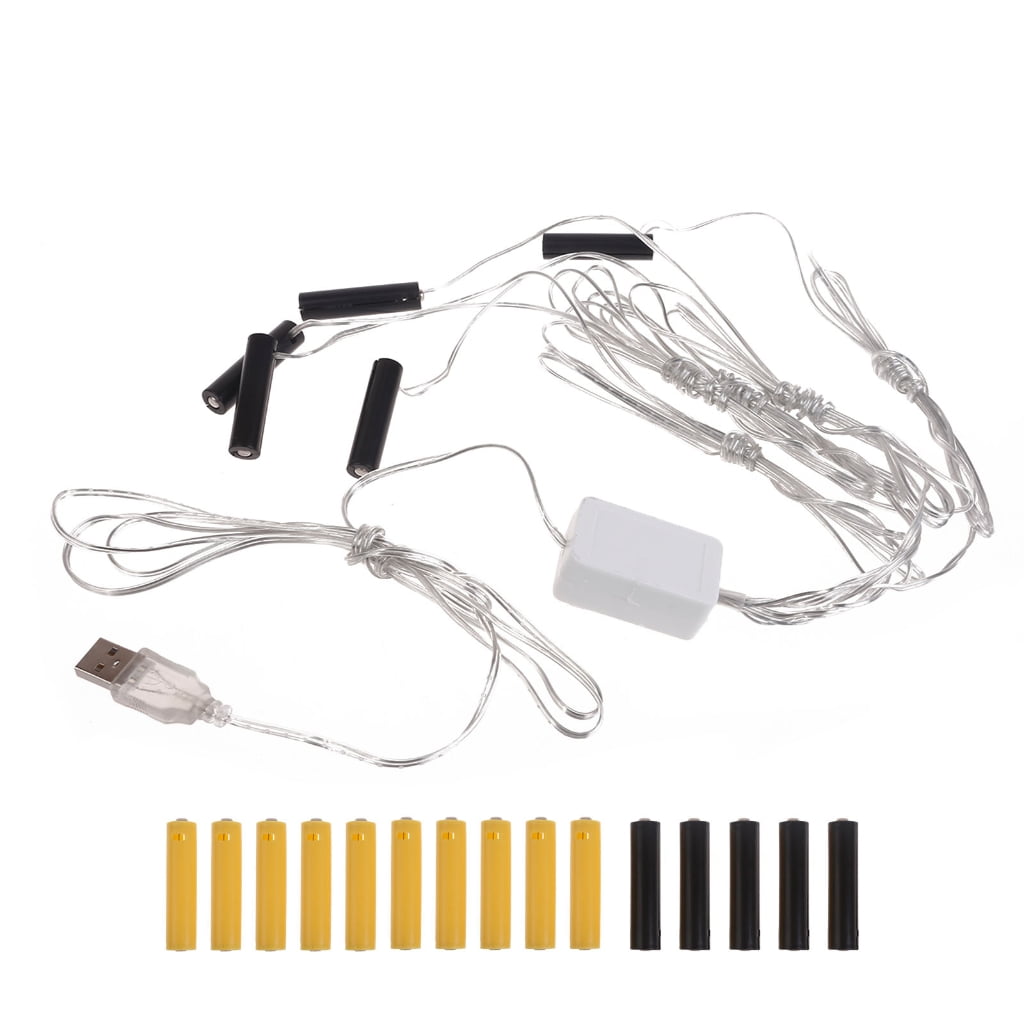 YIEMEEN AAA Battery Eliminators USB Power Supply Adapter Cable 4.5V 3V ...