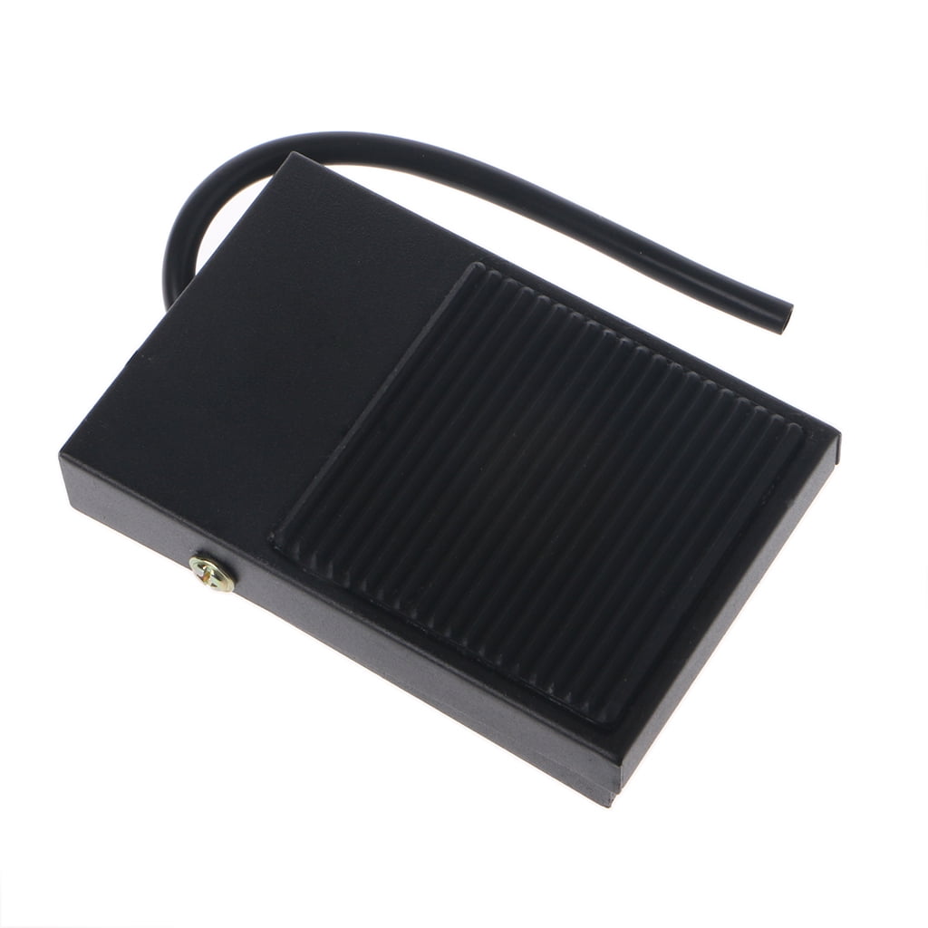 YIEMEEN AC 250V 10A Heavy Duty Metal Momentary Electric Power Antislip ...