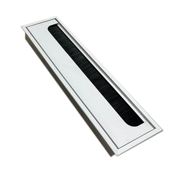 YIEMEEN Aluminium Square Rectangle Desk Computer Wire Cable Outlet ...
