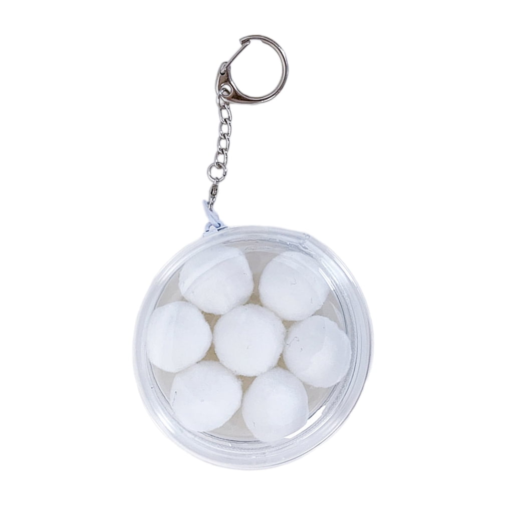 YIEMEEN Badge Pouch Round Badge Display Box Plastic Badges Case for ...