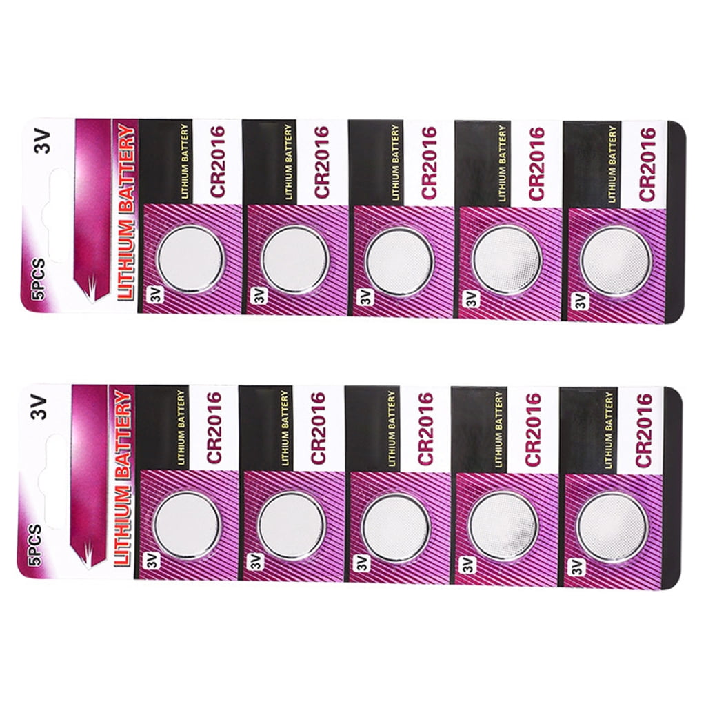 YIEMEEN CR2016 3Volt Lithium Button Cells Long Life for Small Device ...