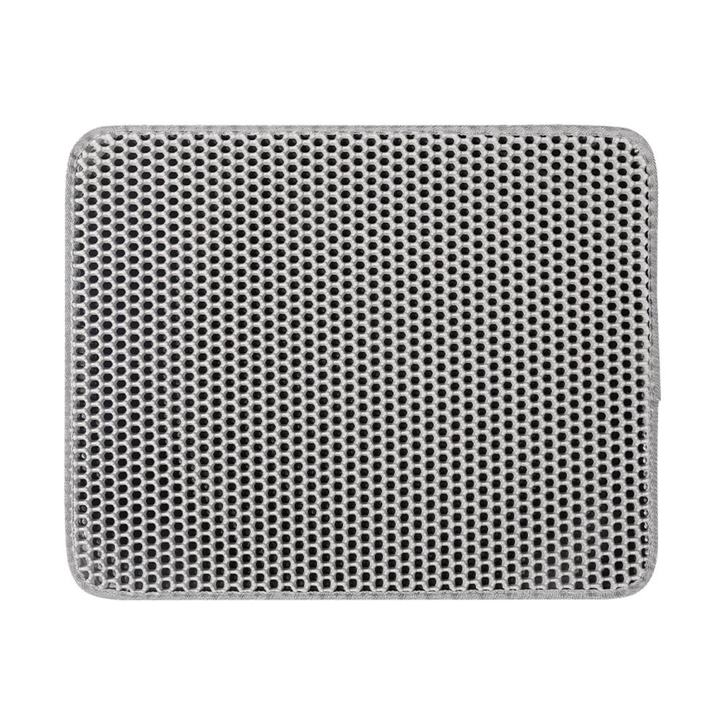 YIEMEEN Cats Litter Mat Litter Sifting Trapping Mat Litter Box Carpet ...