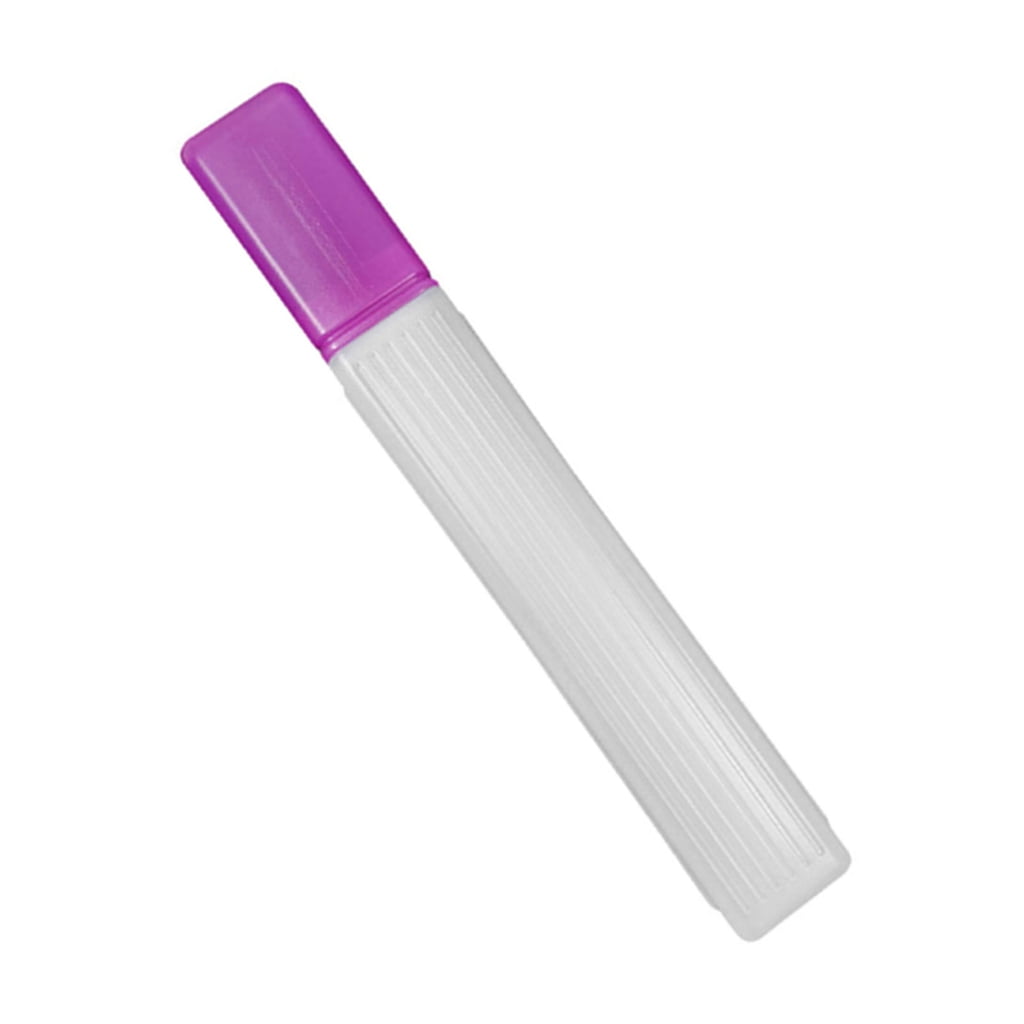 YIEMEEN Clear Plastic Needle Storage Tubes Sewing Needle Container ...