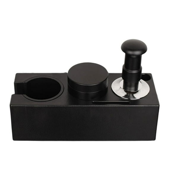 YIEMEEN Coffee Tamping Platform Espresso Tamper Station and Coffee ...