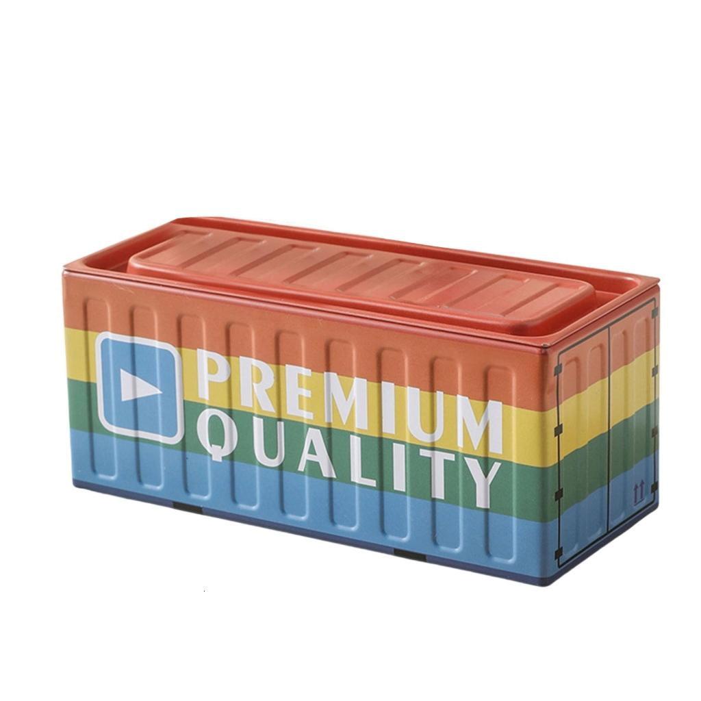 YIEMEEN Contemporary Container Themed Storage MultiPurpose container ...